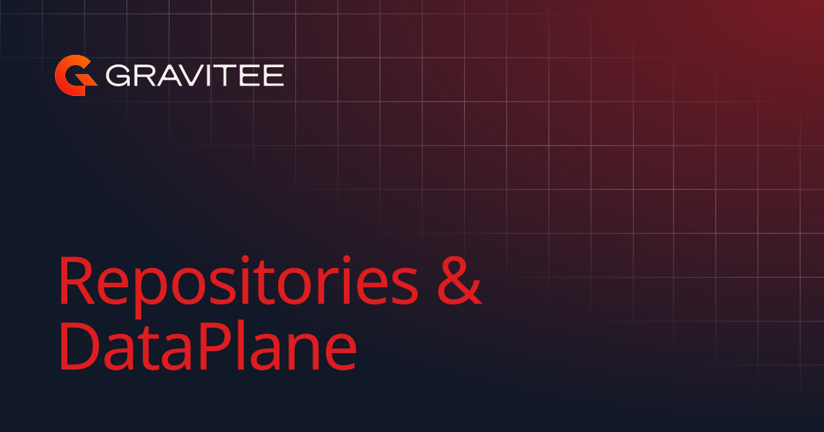 Repositories & DataPlane | Access Management | Gravitee Documentation