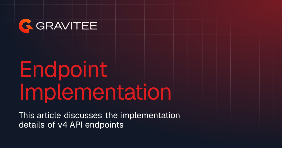 Endpoint Implementation | Gravitee Documentation