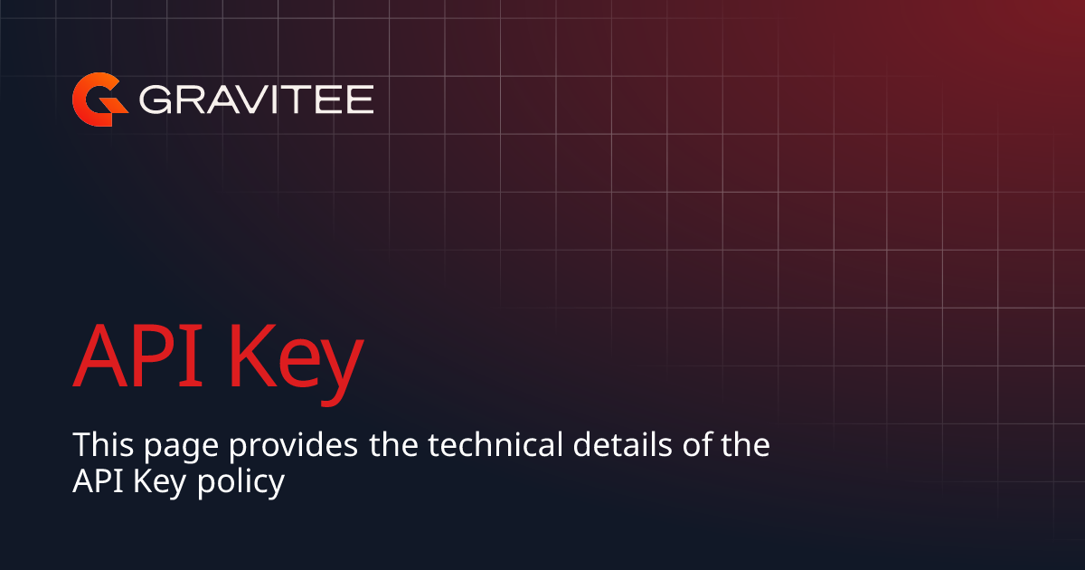 API Key | Gravitee Documentation