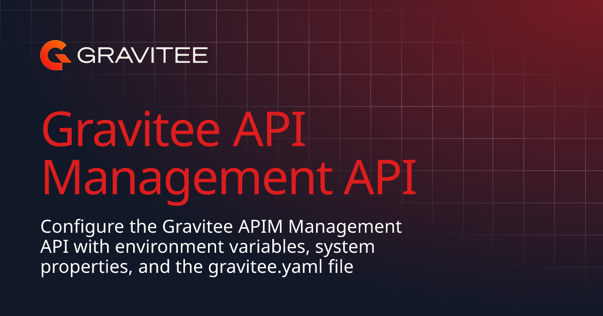 Gravitee API Management API | Gravitee Documentation