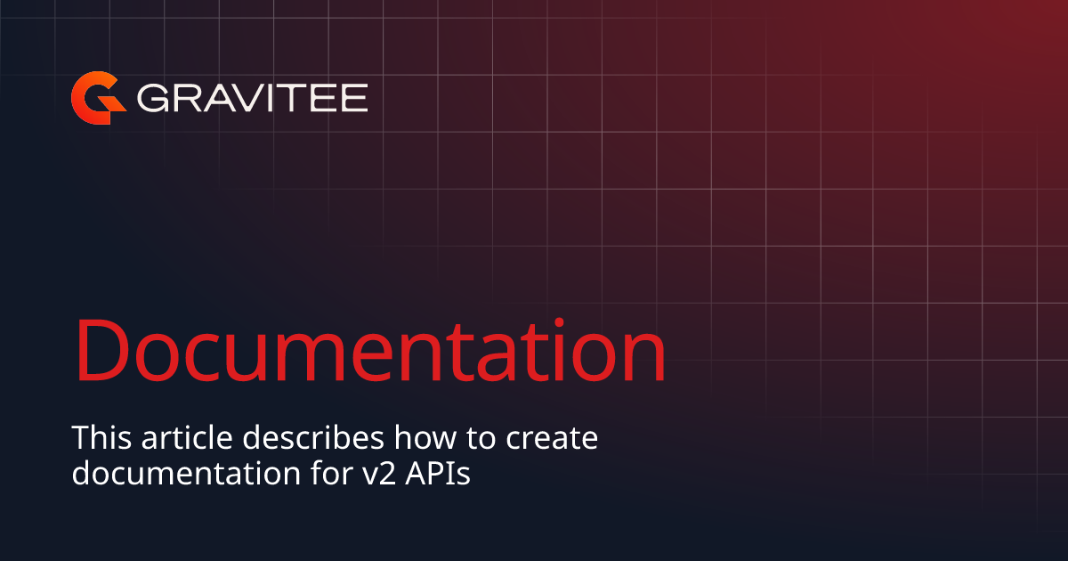 Documentation | Gravitee Documentation