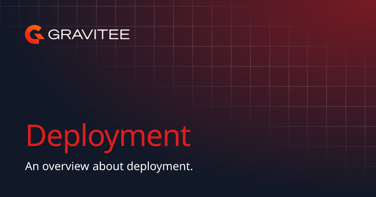 Deployment | Gravitee Documentation